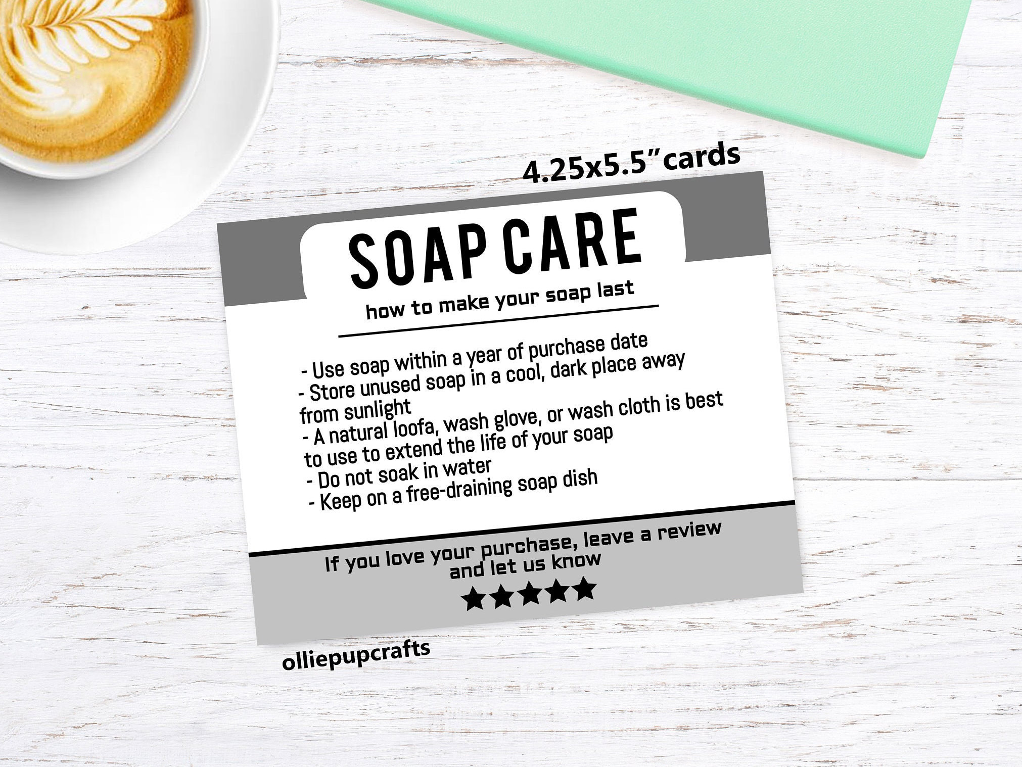 Printable Soap Packaging, Soap Packaging Ideas, Soap Bar Card Templates ...