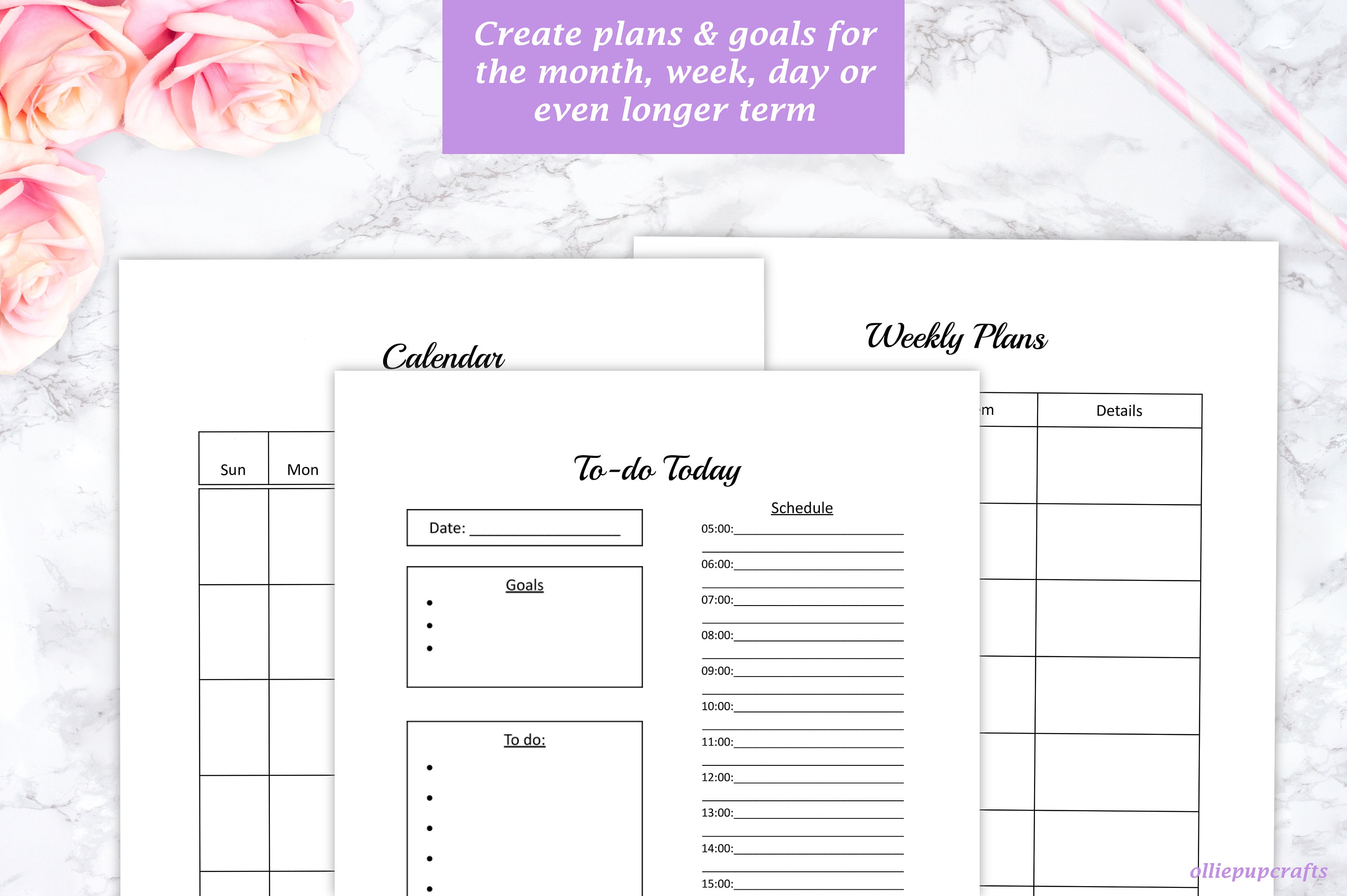 Sewing Planner Printable Sewing Notebook Seamstress Journal - Etsy