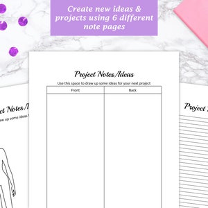 Sewing Planner Printable, Sewing Notebook, Seamstress Journal, Project ...