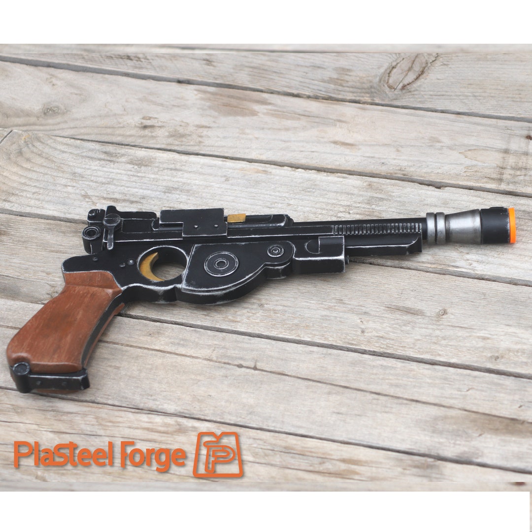 Din Djarin Blaster Fan Art Pistol Inspired by the Mandalorian Series V2 ...