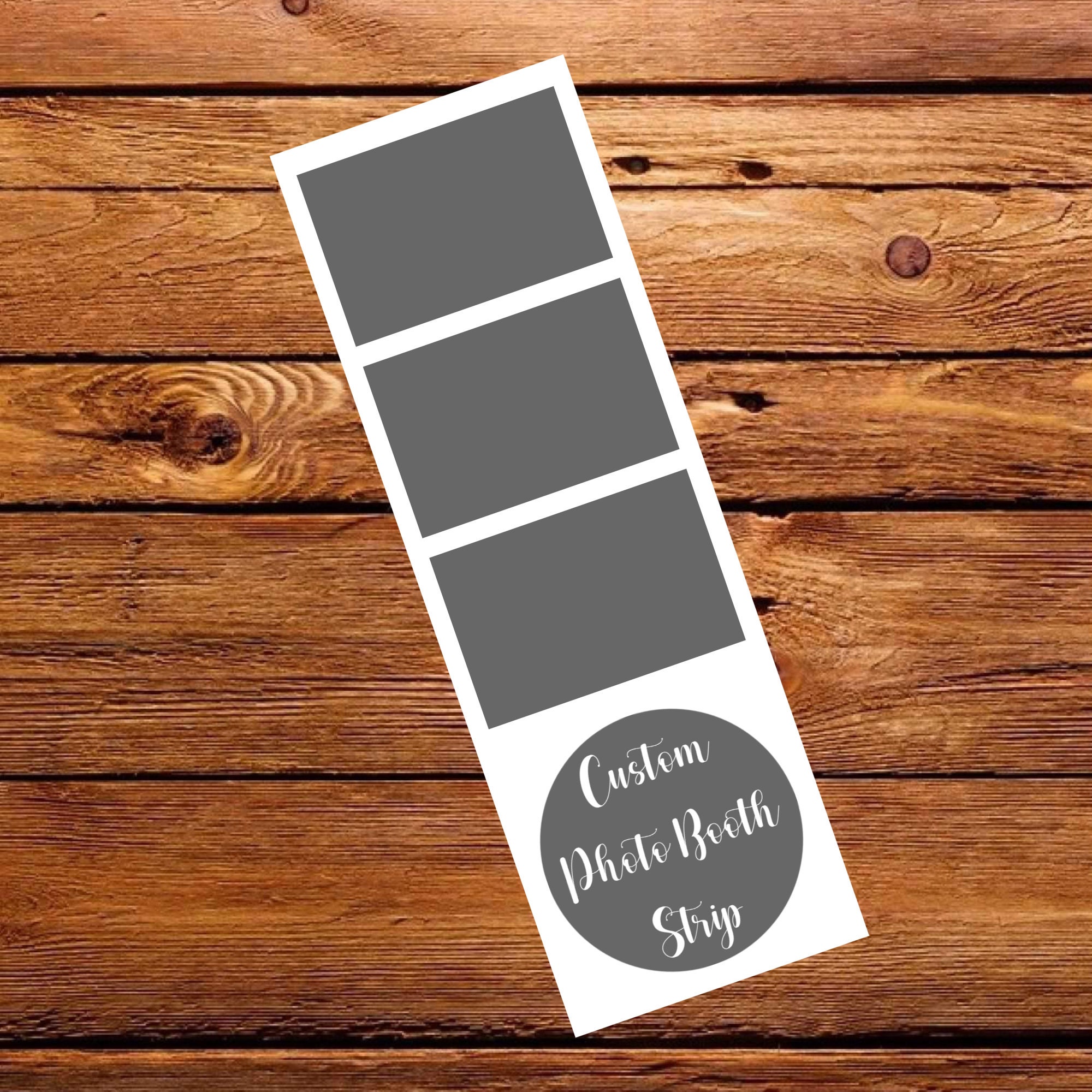 Custom 2x6 Photo Booth Strip - Etsy