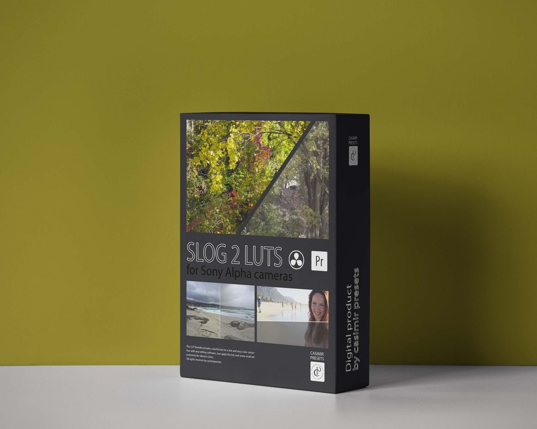 SLOG 2 Luts for Sony Alpha Cameras Video Luts Color Correction Lut ...