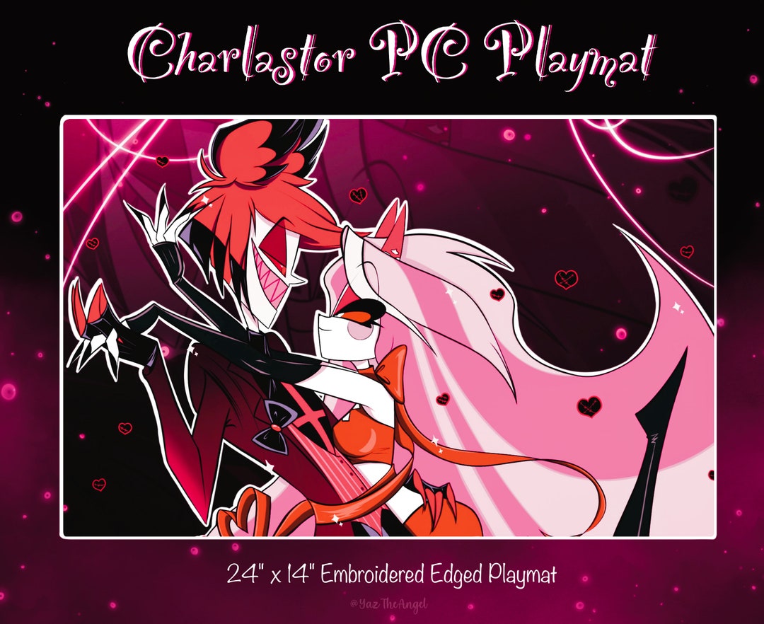 Charlastor PC Playmat - Mouse Pad HH Alastor and Charlie Valentine ...