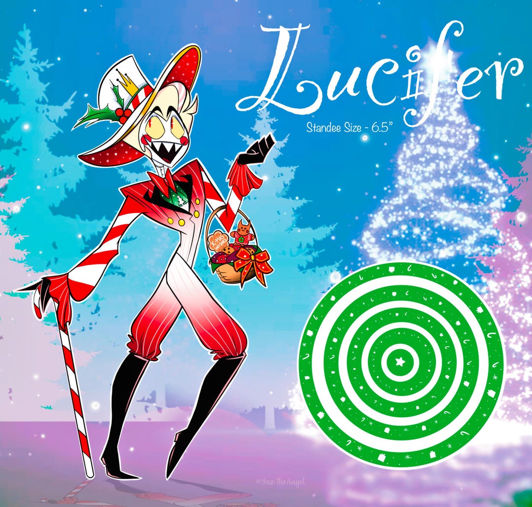 Hellish Holidays - Lucifer the Cookie King - Christmas Day Acrylic ...