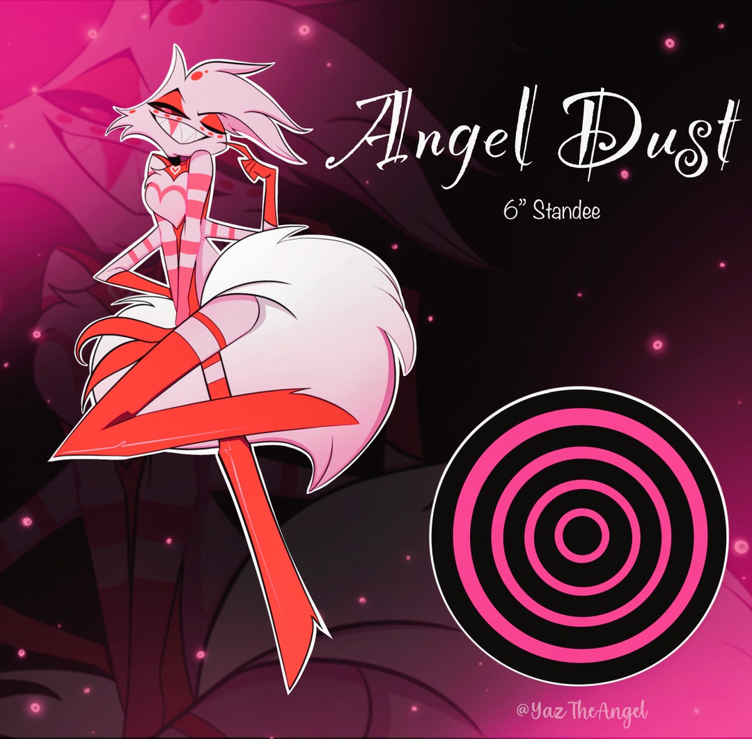 Valentine Spider Angel Dust Hh Inspired Standee Etsy
