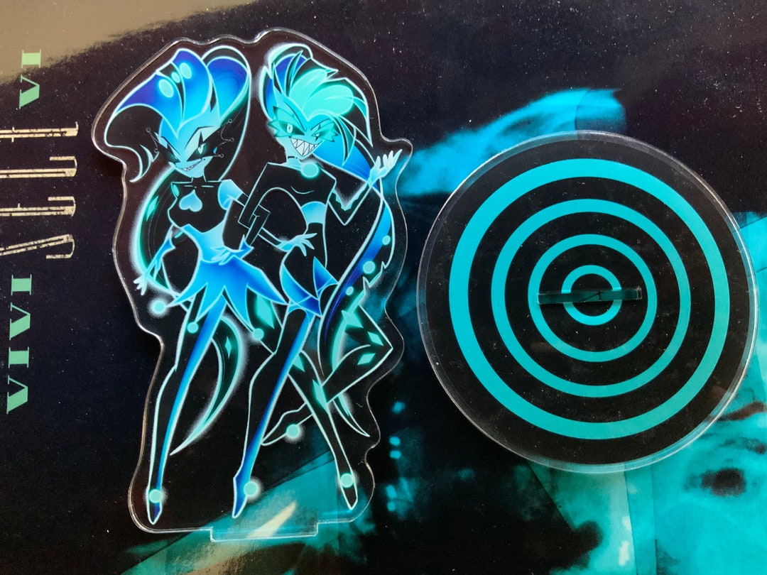 Goth Clowns of Hell Acrylic Standee Helluvaboss Inspired Glitz and Glam ...