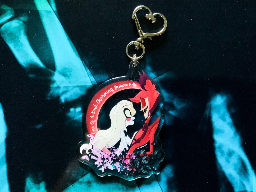 Charlastor Bittersweet Belles and Demons Inspired Charm Key Chain - Etsy