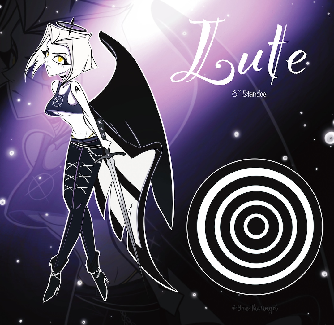 Lute Angel of Darkness HH Inspired Acrylic Standee - Etsy