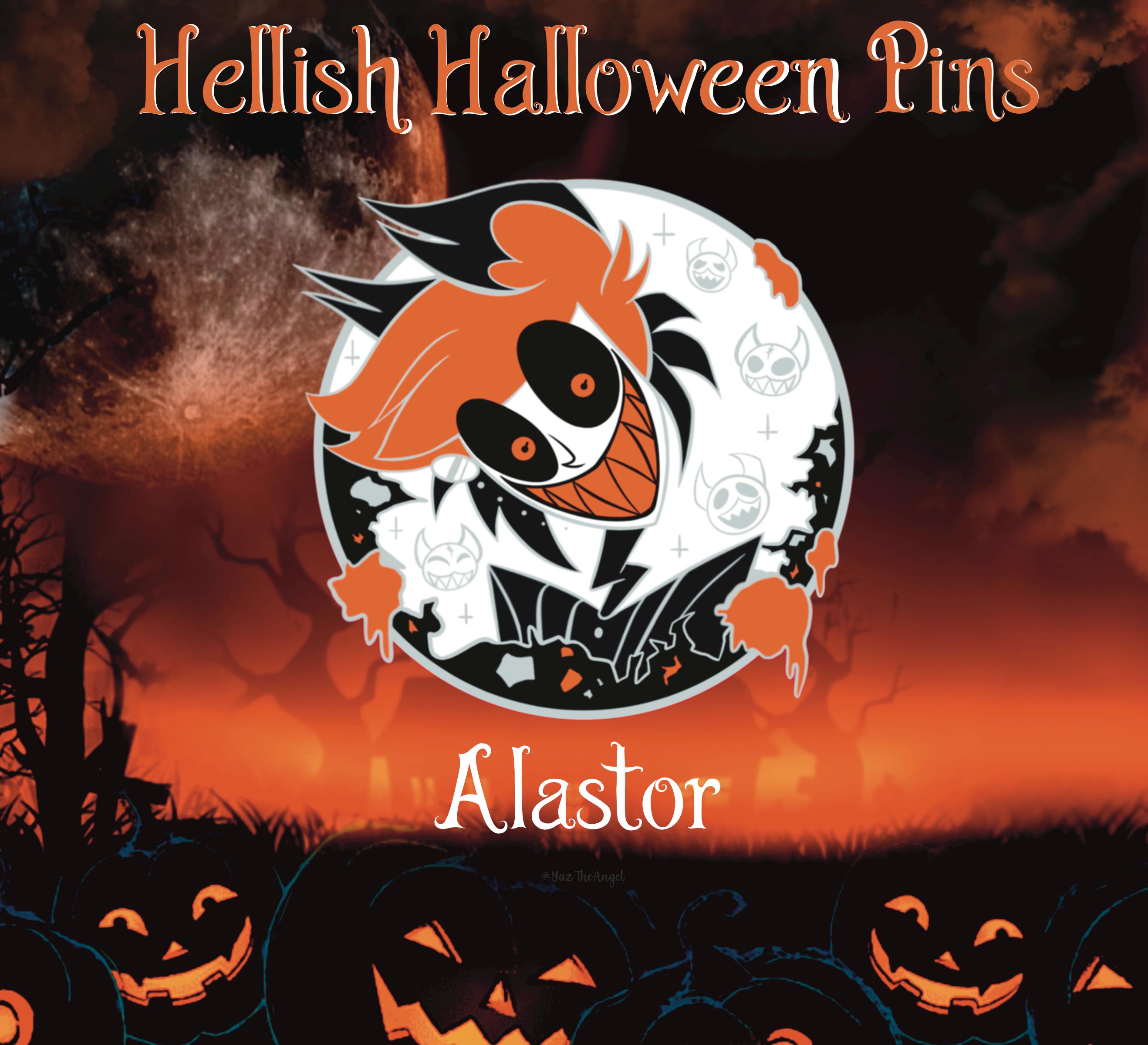 Hellish Halloween Night - Alastor - Vox - Val - Lucifer - Angel Dust ...