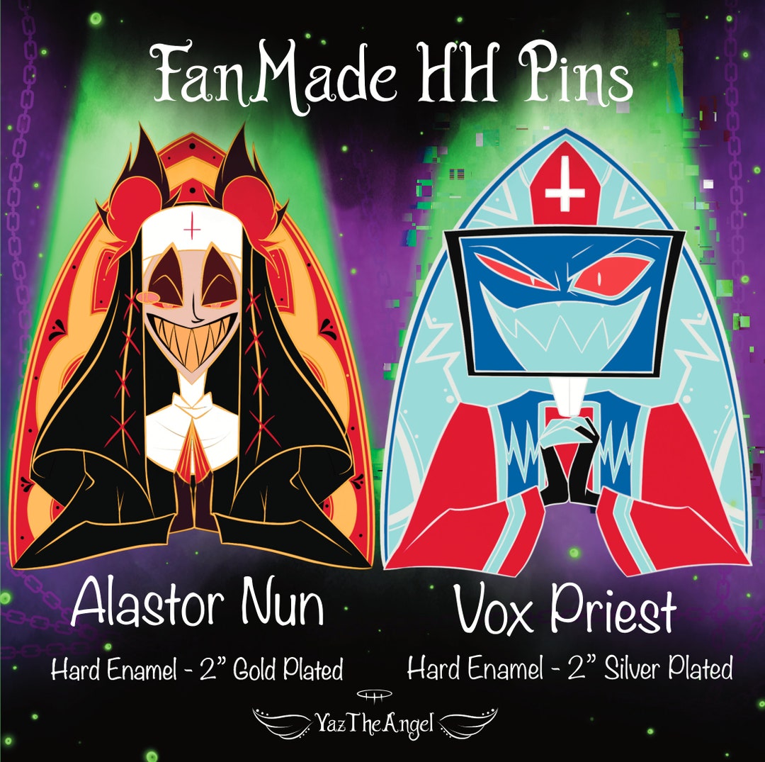 Holy Hellish Hell With Alastor and Vox the Nun and the Priest Fandom ...