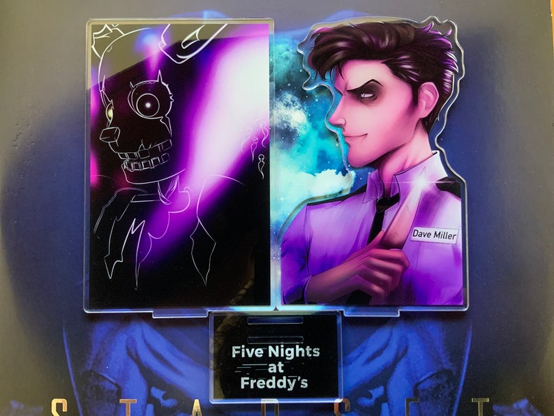 FNAF Spring Bonnie - William Afton - Dave Miller Standee - Etsy
