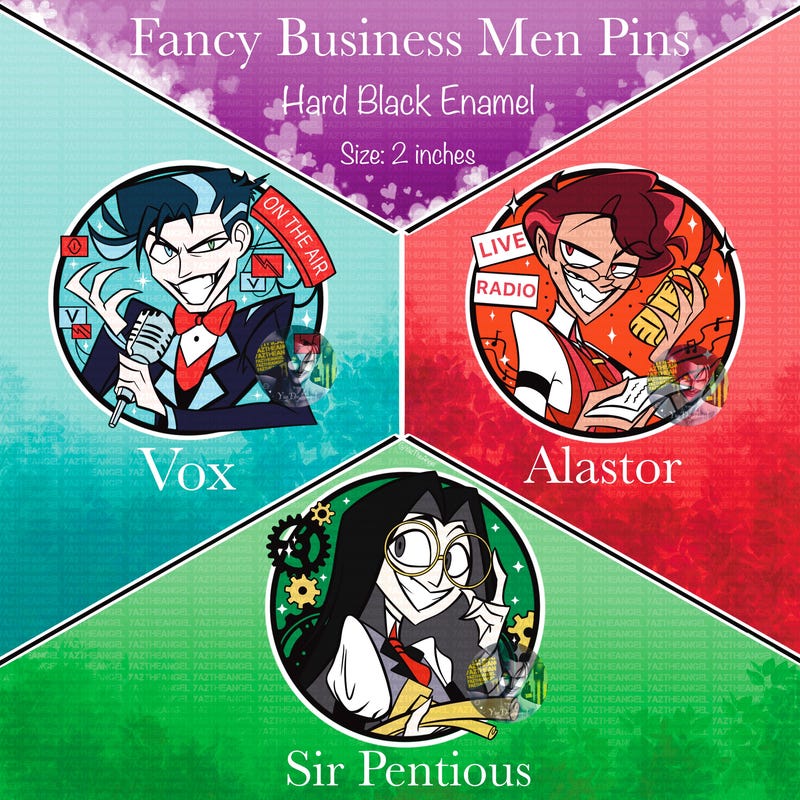 Hazbin Hotel Human Vox - Etsy