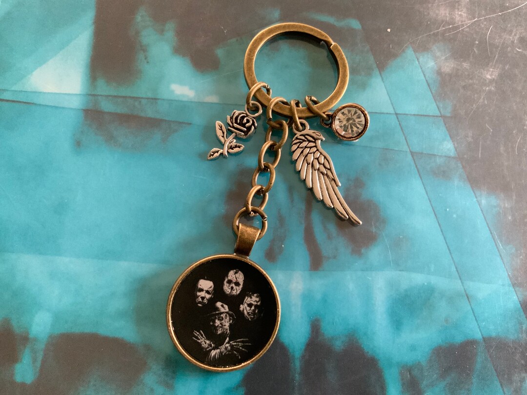 Slasher Bad Boy's Squad Inspired Charm Key Chain - Etsy