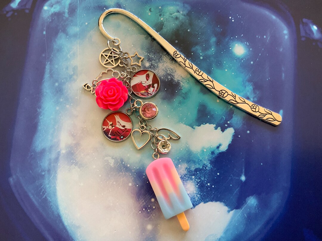 Angel Dust the Sexiest Lady Alive Hazbin Hotel Inspired Charm Bookmark ...