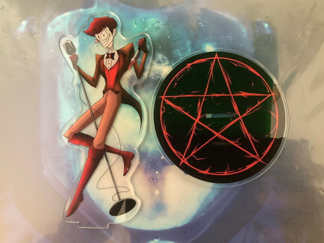 The Taxidermist and Deer Hunter Human Alastor Charm Acrylic Standee - Etsy