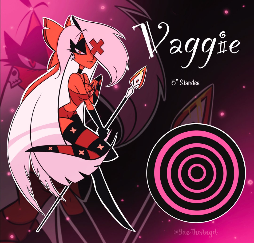 Vaggie the Fallen Angel Valentine Acrylic Standee - Etsy