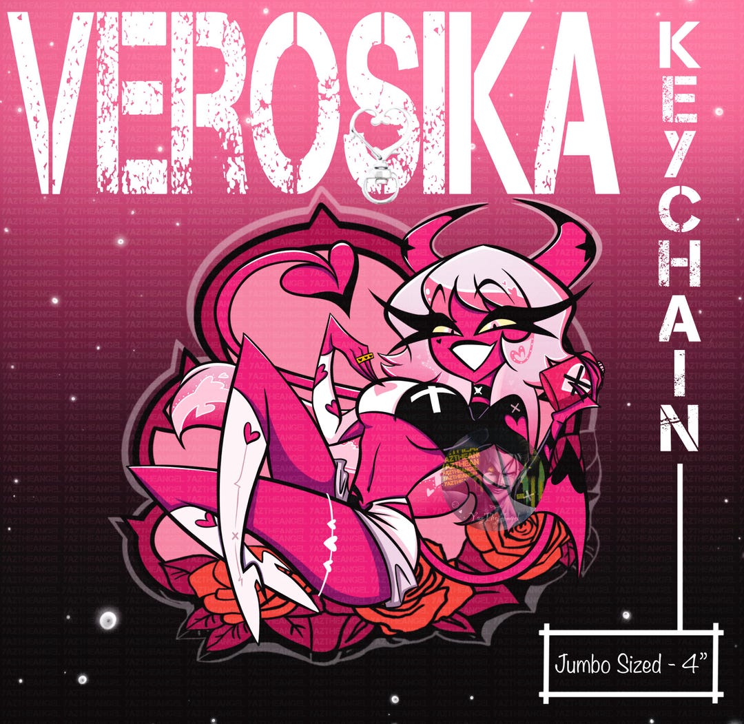 Hellish Valentine Boss Verosika Wave 2 Jumbo Keychain - Etsy