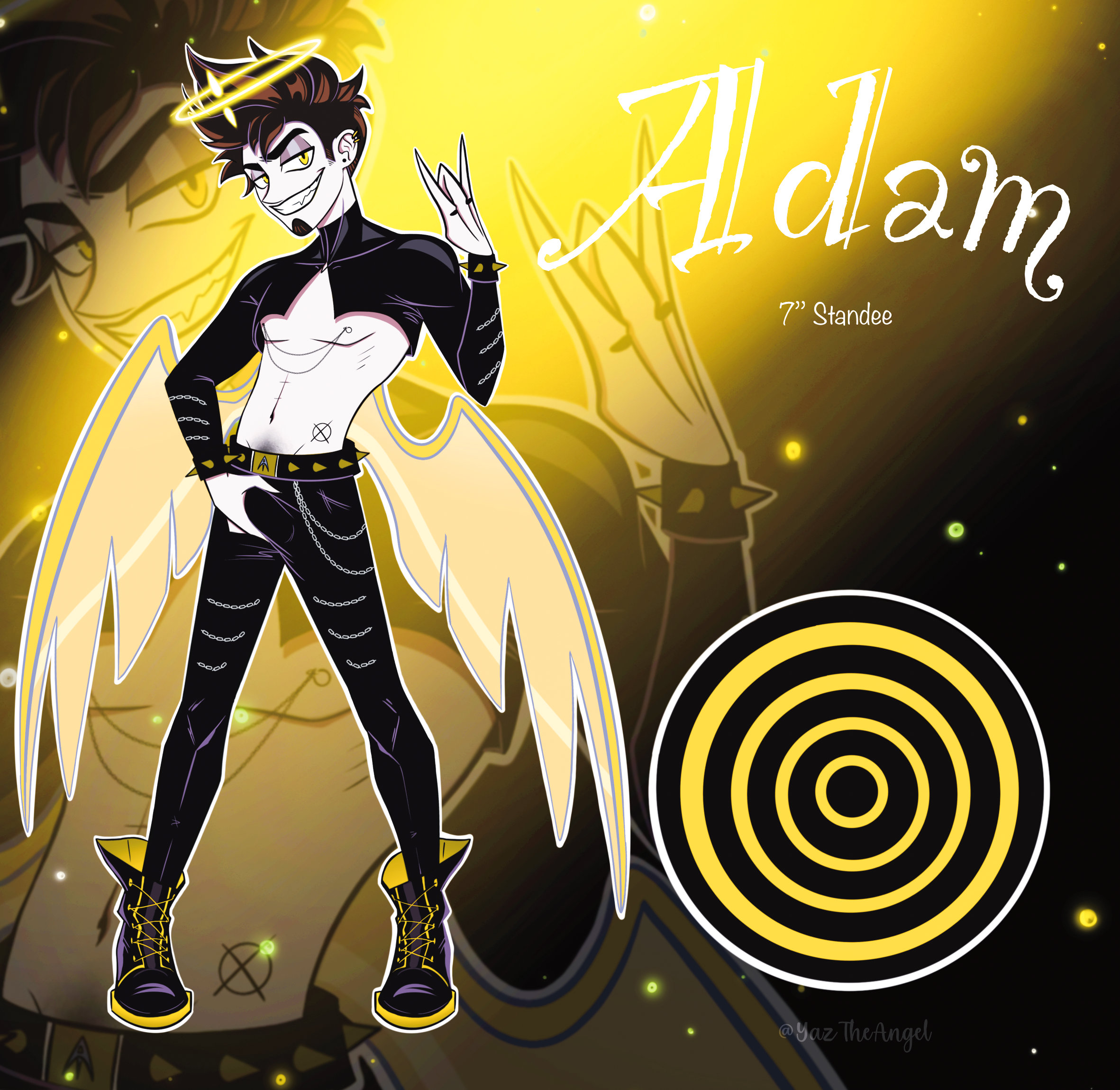 Adam Punk Daddy HH Rock God Inspired Acrylic Standee - Etsy