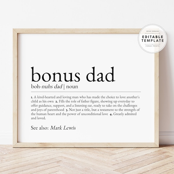 Bonus Dad Svg - Etsy