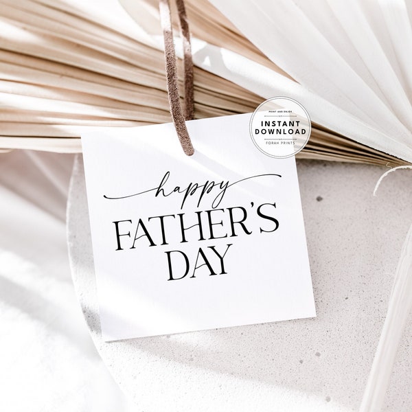 Fathers Day Tag - Etsy