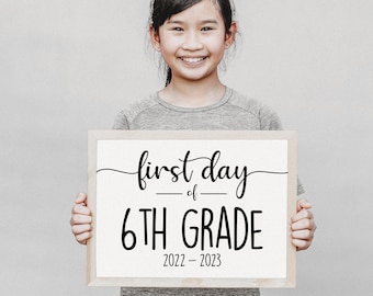 First Day of School - Etsy