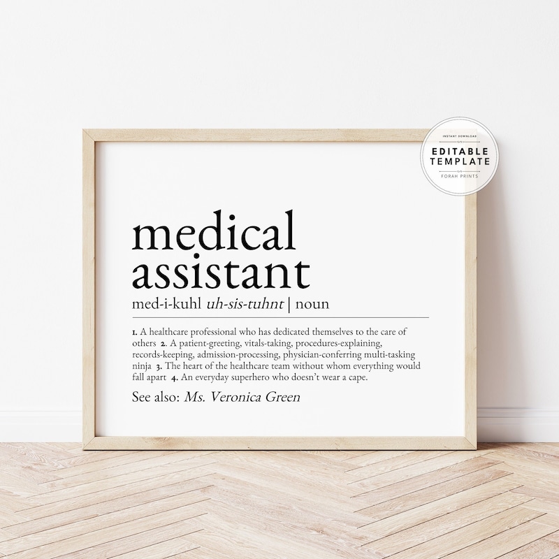 Medical Assistant - Etsy