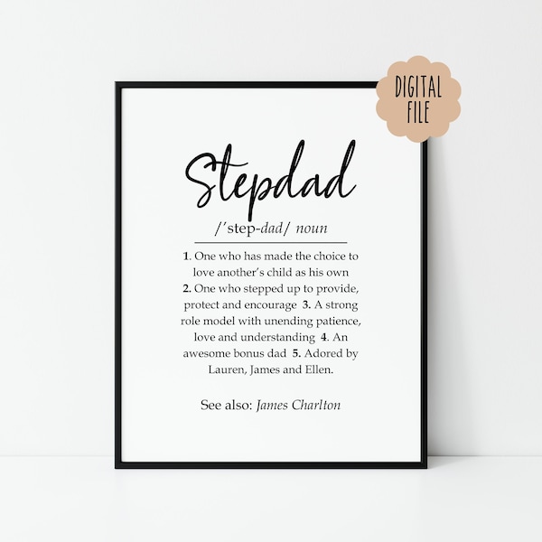 Stepdad - Etsy