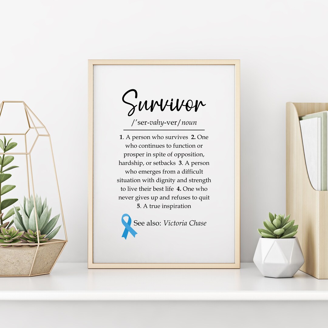 Custom Diabetes Survivor Definition Art Print (digital Print) - Etsy