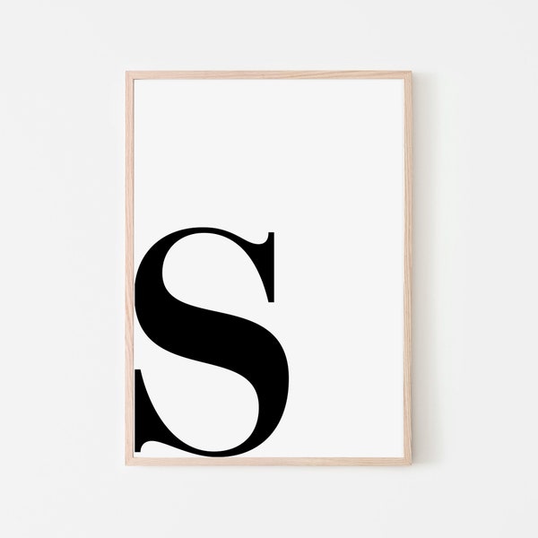 Initial Wall Art - Etsy