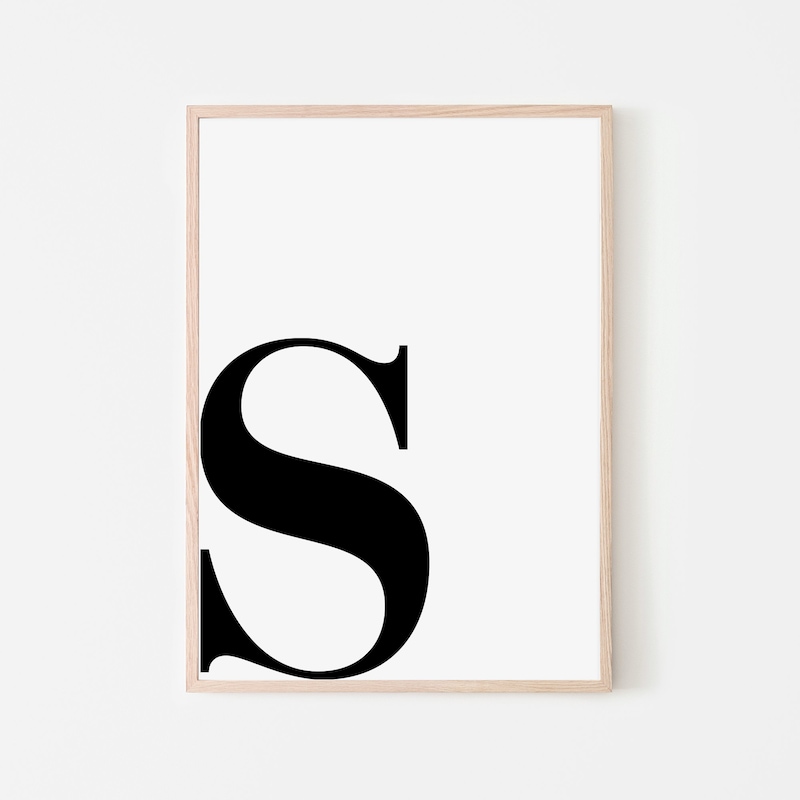 Letter Art - Etsy