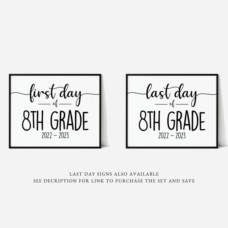 First Day Of School Sign 8th Grade School Sign First Day Of Etsy first-day-of-school-sign-8th-grade-school-sign-first-day-of-etsy