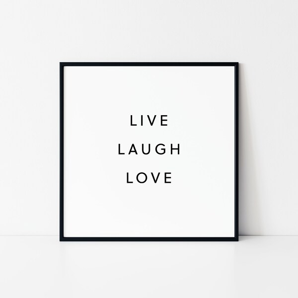 Live Laugh Love Art - Etsy