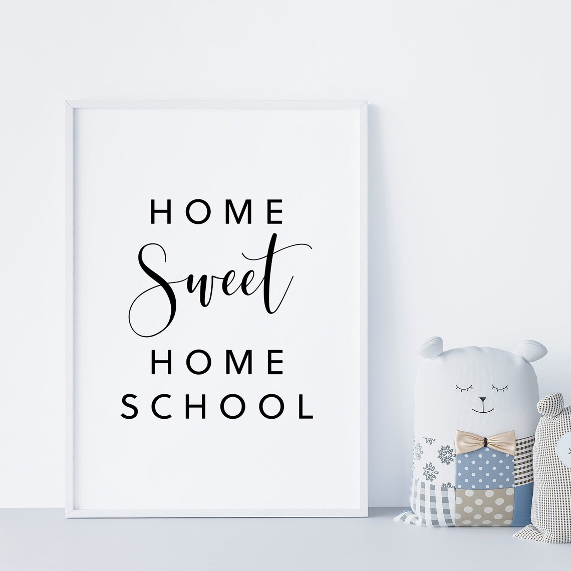 Home Sweet Homeschool Home School Print Homeschool Wall - Etsy