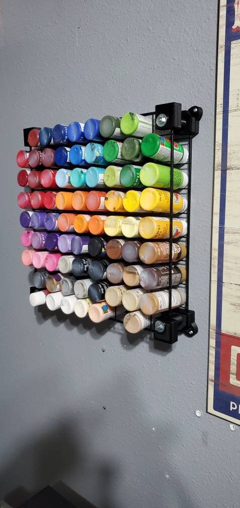 Craft Paint Rack wall Hanging - Etsy