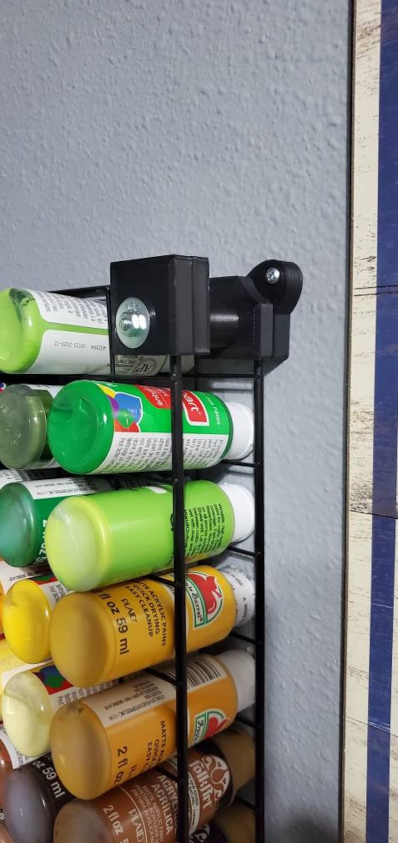 Craft Paint Rack wall Hanging - Etsy