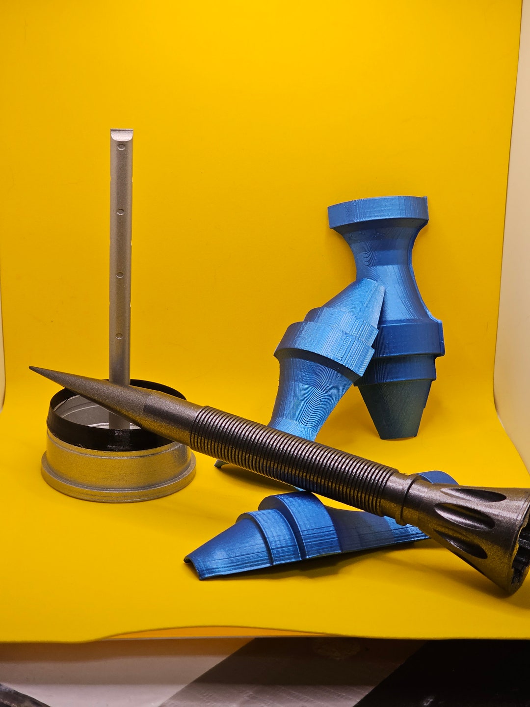 Sabot Penetrator, Fins and Aft Cap (1/2 Scale) - Etsy