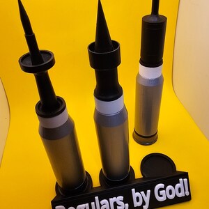 Combat 3 Round Set (combat Versions of Sabot, MPAT, and HEAT) - Etsy