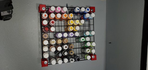 Craft Paint Rack wall Hanging - Etsy