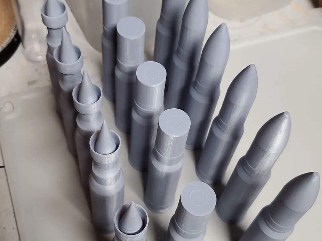 Combat Tank Round Set Unpainted - Etsy