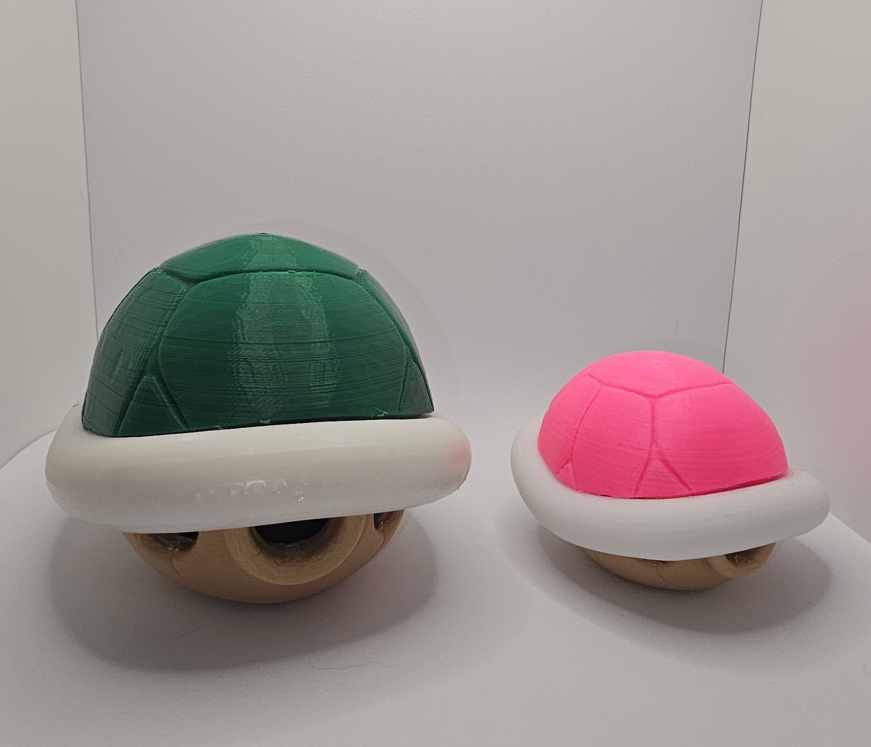 Large Mario Kart Turtle Shells customizable Colors - Etsy