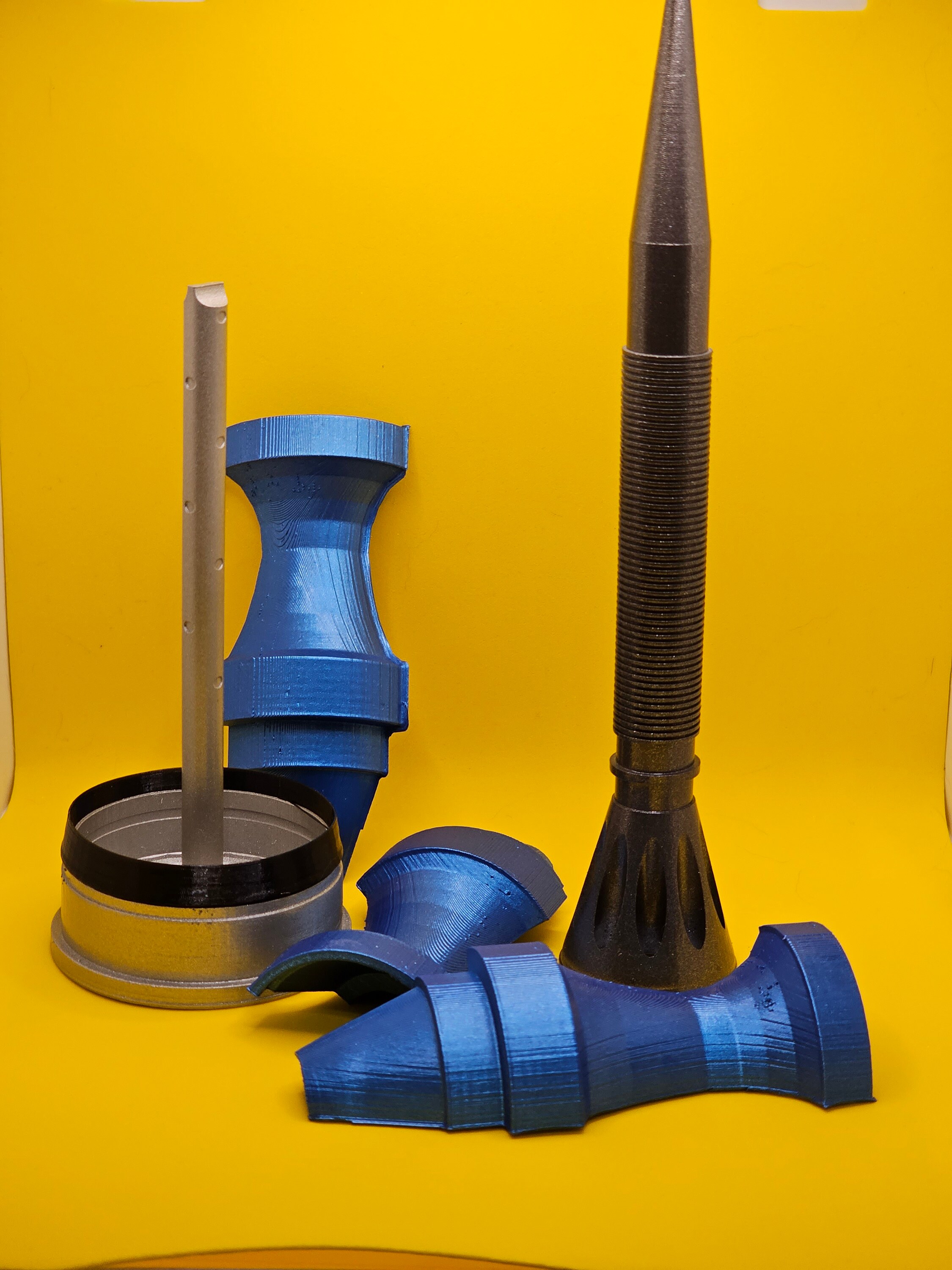 Sabot Penetrator, Fins and Aft Cap 1/2 Scale - Etsy