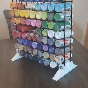 Craft Paint Rack (with Large Feet) - Etsy
