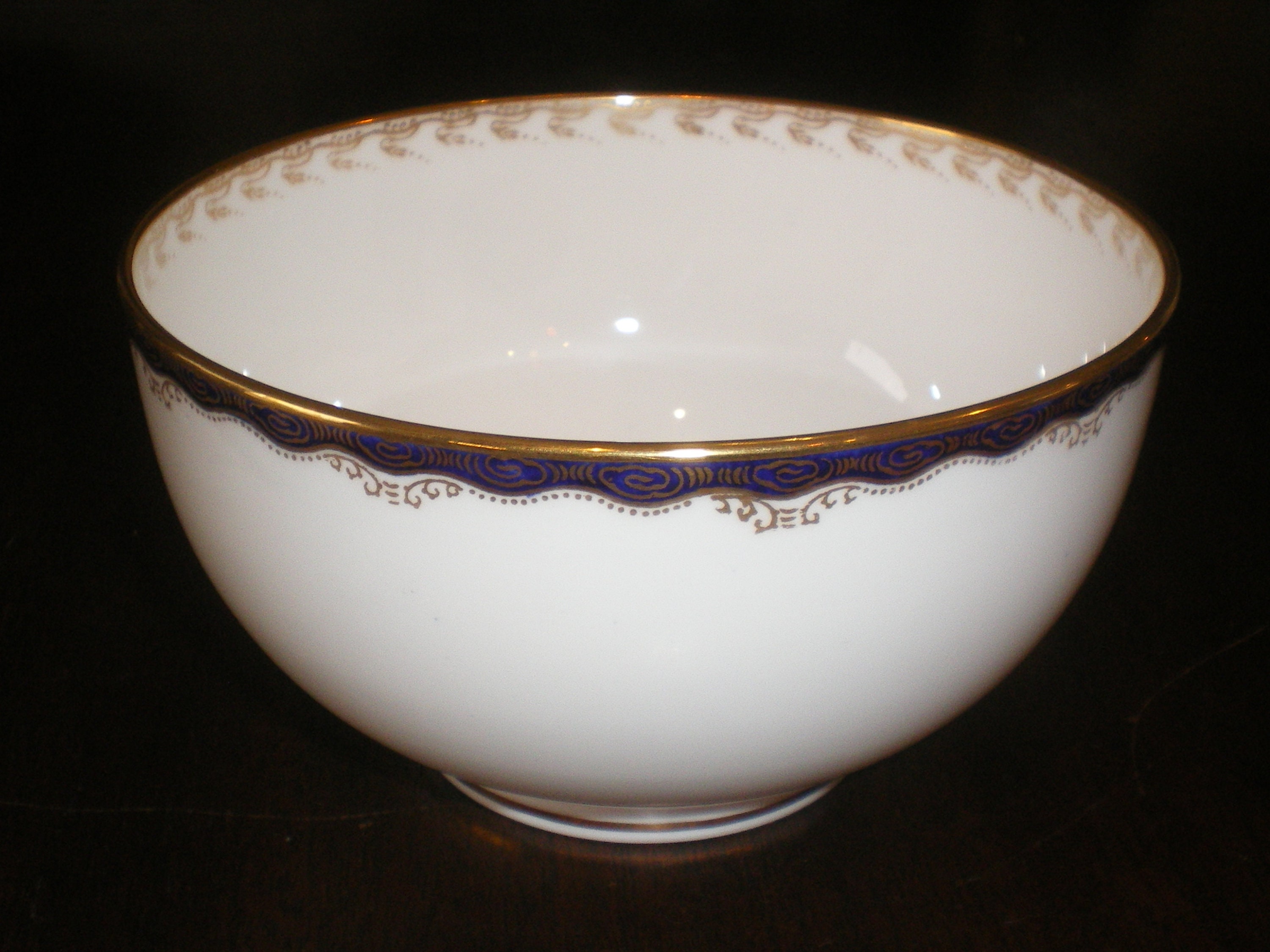 RARE Wedgwood Bone China Small Coupe Serving Bowl Pattern X4784 White W ...