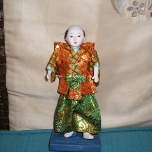 RARE Vintage Japanese Boy Doll W/4 Different Theater Masks in - Etsy