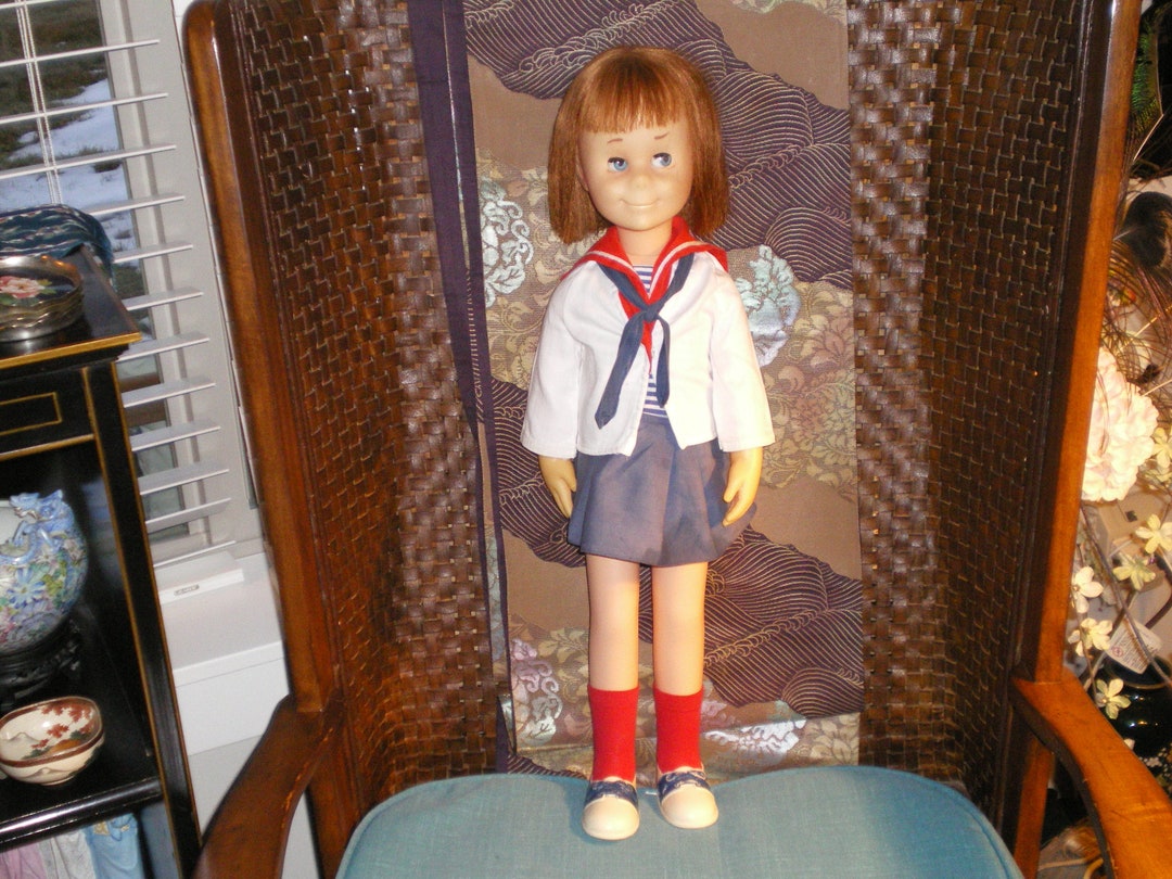Adorable Vintage 1960's Charmin Chatty Cathy Doll Red Hair- Blue Eyes ...