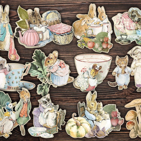 Peter Rabbit Clipart - Etsy