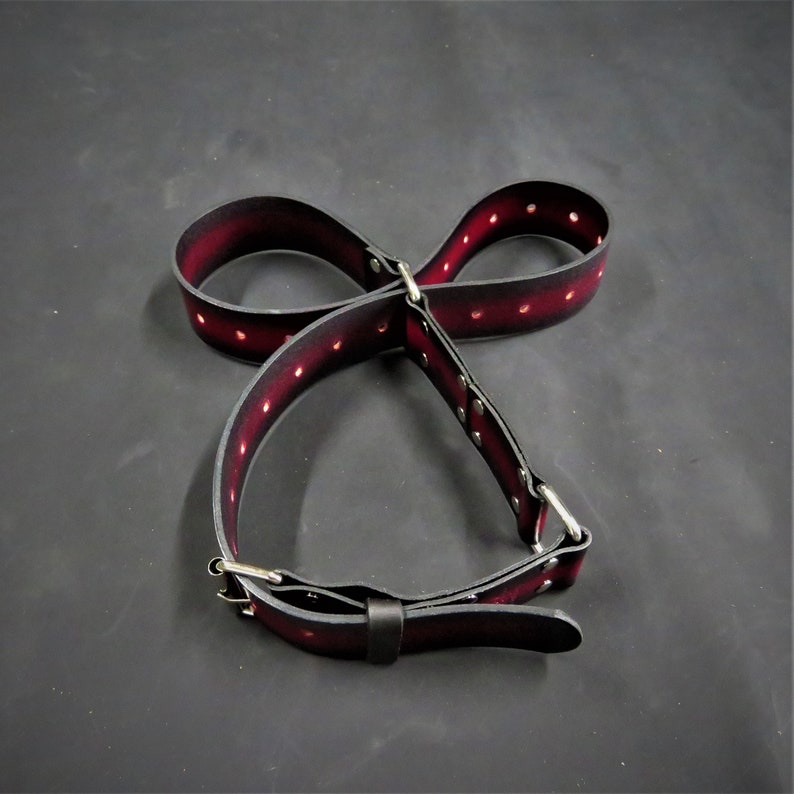 Handmade Leather Hobble Belt/ Bondage Cuffs/ Submissive - Etsy