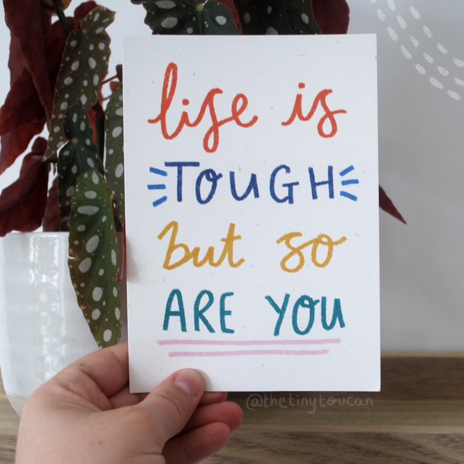 POSTCARD SET Positive Slogans A6 Postcards Positivity Art - Etsy