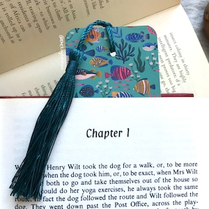 Fishies Bookmark. With or Without Tassel- Under the Sea- Cute Bookmark ...