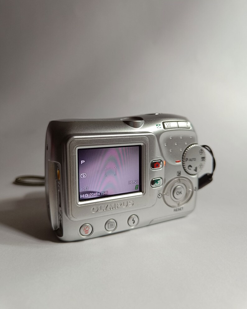 OLYMPUS C-370 ZOOM Classic Year 2000s Digital Compact Camera Y2K ...